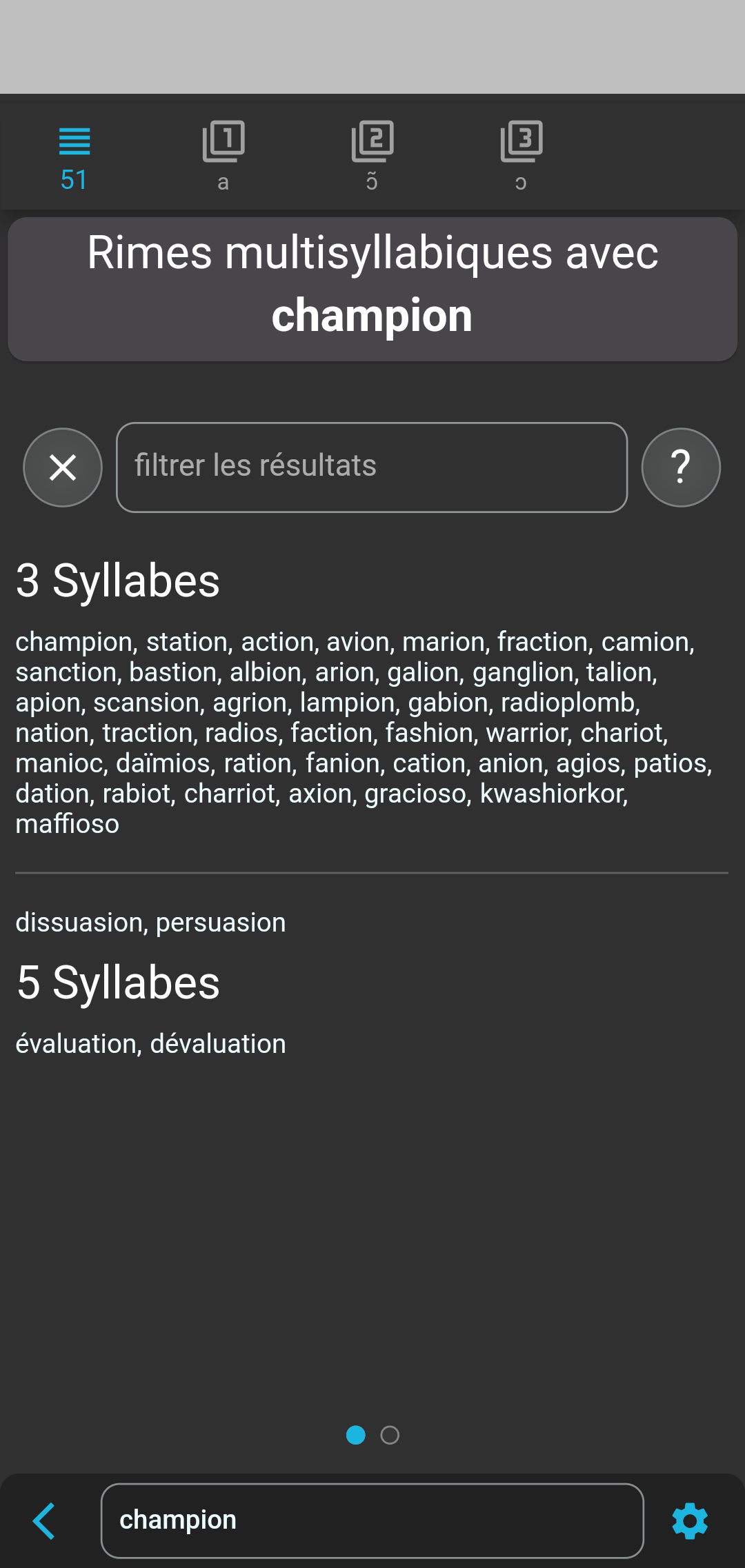 Ce qui rime avec amour